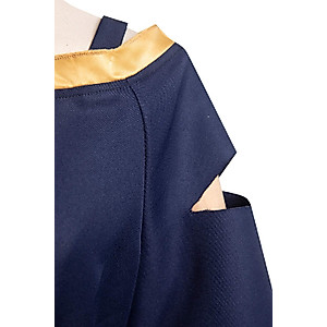 Finbald Womens Amity Blight Costume Dress The Owl House Cosplay Halloween Full Sets, X-Large