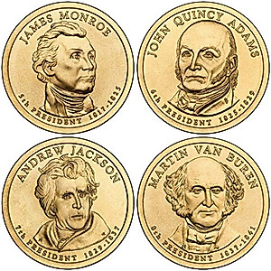 2007 P, D 2007-2020 Presidential Dollars 80 Coin Set in Full Color Littleton Coin Folder Dollar Set Uncirculated
