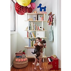 Oeuf Vertical Mini Library - Birch, White