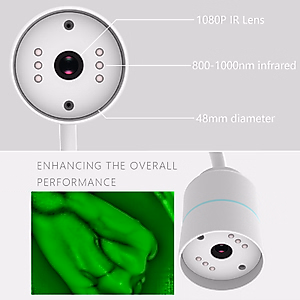 Vein Finder, Portable Blood Vessel Finder, Medical Vein Image Display Instrument, Infrared Vein Finder Viewer Light with 5 Modes for Elderly Adult Children Easy Finding Subcutaneous Veins