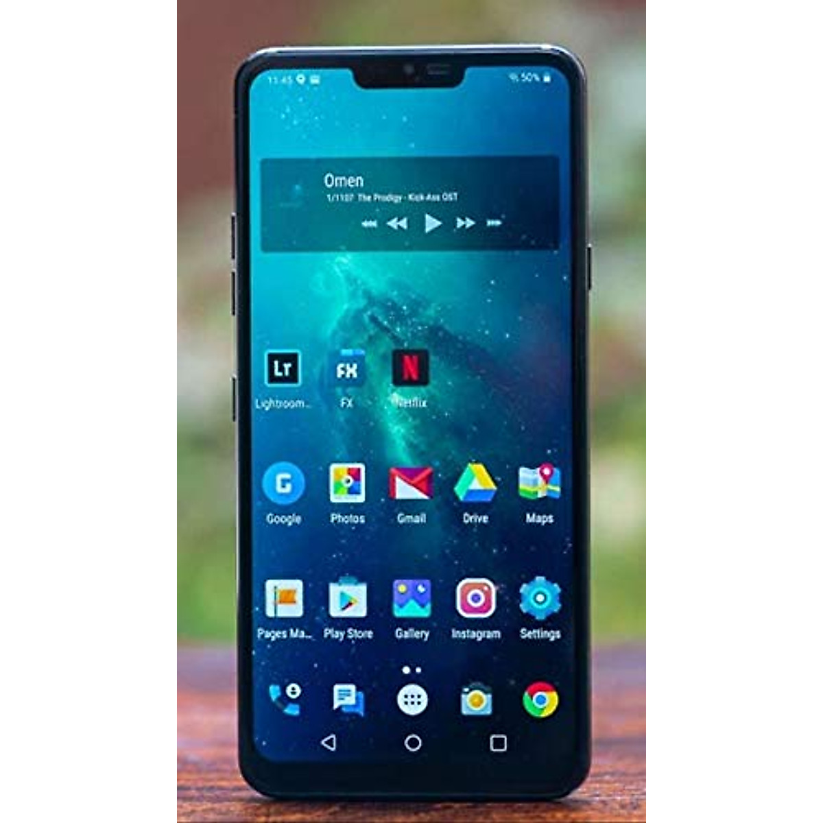 LG Electronics G7 ThinQ Factory Unlocked Phone - 6.1" Screen - 64GB - Aurora Black (U.S. Warranty)