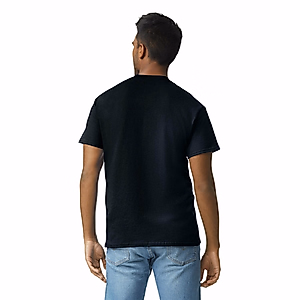 Gildan Adult Ultra Cotton T-Shirt, Style G2000, Multipack, Black (10-Pack), X-Large