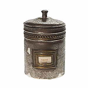Himalayan Trading Post, Cafe Tin Sugared Lemon Candle 9oz