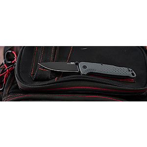 SOG ADVENTURER LB/3.5" BLADE/5CR15MOV/GRAY + BLK/BLISTER PACK
