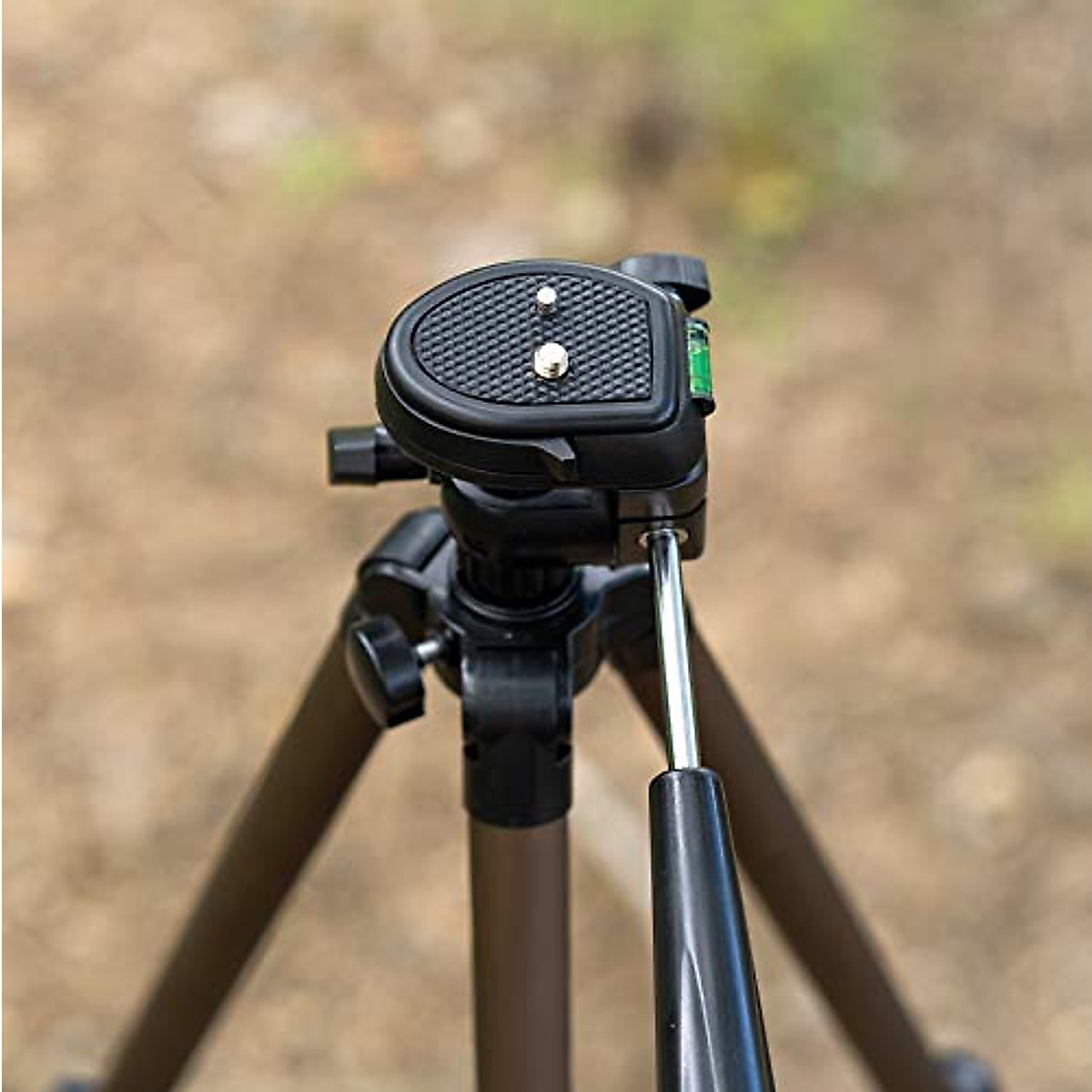 DaVoice 27mm Tripod Quick Release Plate Camera Mounting Adapter Parts Replacement for Targus TG-50TR, TG-5060TR, Vivitar VPT-1250, Digital Concepts 50”, Sunpak 50” Tripod Mount Attachment AB-QR-50
