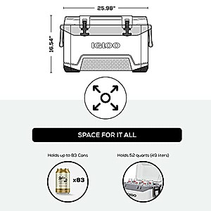 Igloo White 52 QT BMX Cooler