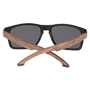 SKADINO Polarized Men's Sunglasses, Wood Sunglasses for Men and Women - 100% UVA/UVB Ray Protection for Driving Fishing Outdoor Sport Glasses