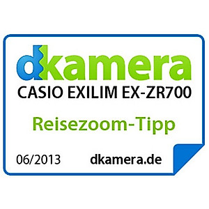 Casio High Speed Exilim Ex-ZR700 Digital Camera Black EX-ZR700BK - International Version (No Warranty)