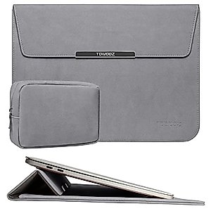 TOWOOZ Macbook Air M2 Sleeve Waterproof Thin Laptop Sleeve Case Compatible with 2022 M2 Chip MacBook Air 13.6 Inch A2681 / Macbook Air 13-13.6 Inch/Macbook Pro 13-14 Inch, With Accessory Pouch