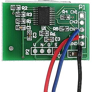 ZYM119 12V One Channel Capacitive Touch Key Sensor Module Computer Power Button with Relay Self-Locking Function Module Accessories Circuit Board