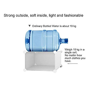 GuanJun Storage Shelf Dividers,Closet Shelf Organizer Divider and Separator for Storage and Organization (White1, 2-Layers)…