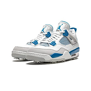 Jordan Mens Air Jordan 4 Golf CU9981 101 Military Blue - Size 10.5