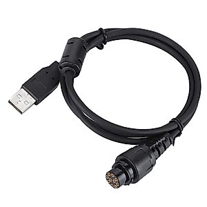 Bewinner USB Programming Cable, 100 cm Write Frequency Line for Hytera / MD78XG / MD780 / MD782 / MD785 / RD980 / RD982 / RD985 / RD965 / Direct Connection to a USB Interface for PC or Laptop