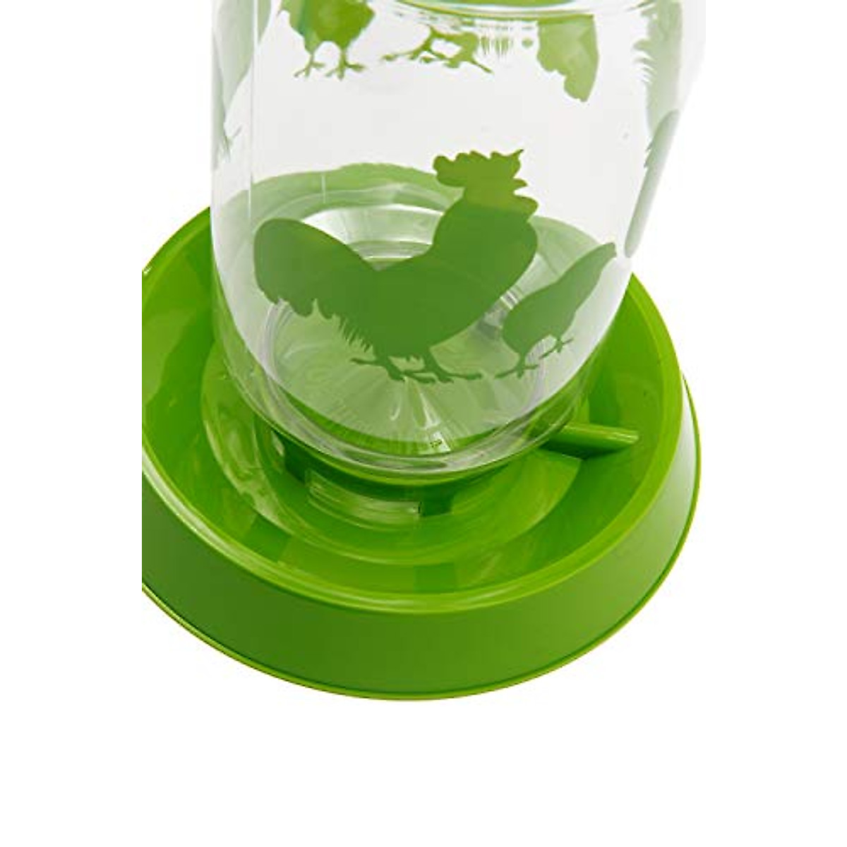 Lixit Reversible Waterers and Feeders for Chickens and Wild Birds (128 Ounce (Pack of 2))