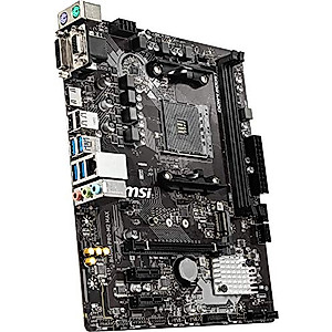MSI ProSeries AMD Ryzen 1st and 2ND Gen AM4 M.2 USB 3 DDR4 D-Sub DVI HDMI micro-ATX Motherboard (B450M PRO-M2 Max) (B450MPM2MAX)