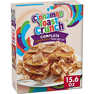 Betty Crocker Cinnamon Toast Crunch Pancake Kit, Baking Mix, 15.6 oz.