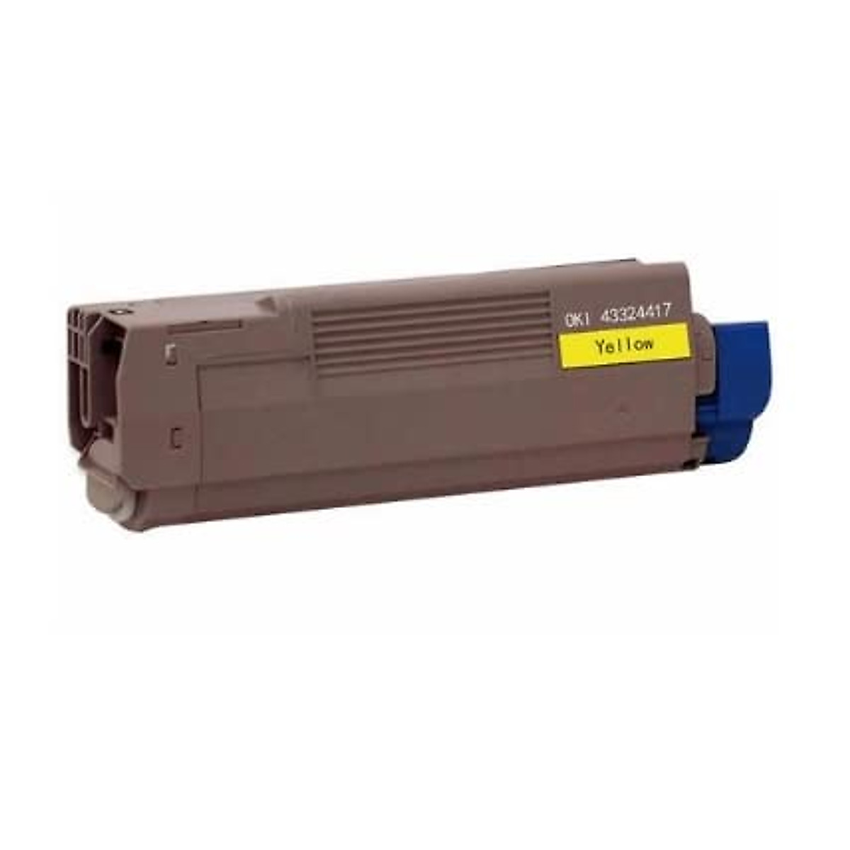 Laser Tek Services Compatible Toner Cartridge Replacement for Okidata C6000 43324466 Works with Okidata C6000 C6000dn C6000n Printers (Yellow, 1 Pack) - 6,000 Pages