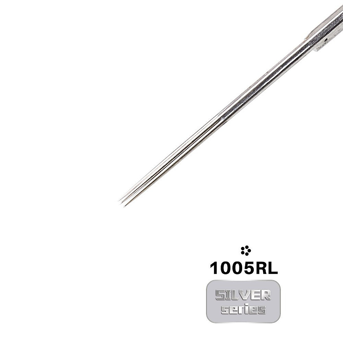 Dragonhawk Silver Series Tattoo Needles Assorted Liners and Shaders 50 Pcs Disposable & Sterilized Mixed Size Tattooing Needle Box YBZ