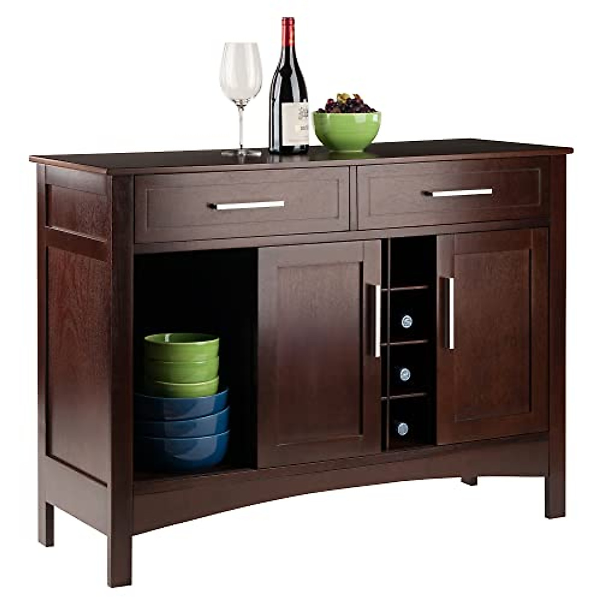 Winsome Gordon Cabinet Buffet, Walnut