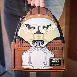 Loungefly Star Wars: Lando Calrissian and Jabba the Hutt Mini-Backpack, Amazon Exclusive