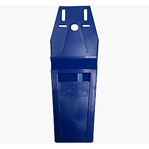 Heavy Duty Chef Knife Pouch with 2 Slots - Professional Belt Pouch 9" Inch Double Knife Scabbard - Butcher Knife Holder Lightweight, Perfect for Chef Apron Belt (White)