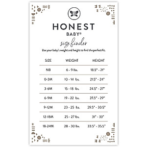 HonestBaby 10-Pack Short Sleeve Bodysuits One-Piece 100% Organic Cotton for Infant Baby Boys, Girls, Unisex, Rainbow Girl, 12 Months