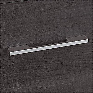 Bbf Office 500 16W 3 Drawer File Cabinet in Storm Gray - Engineered Wood