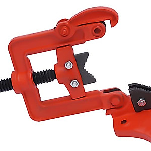DNYSYSJ Ratchet Pipe Threader,Galvanized Pipe Threader Kit with 5 Iron Pipe Dies,Pipe Cutter Threading Tool 1/2" Up to 2" for Threading Metal and PVC Pipes