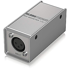 Klark Teknik MIC BOOSTER CM-1 Dynamic Microphone Booster with Preamp