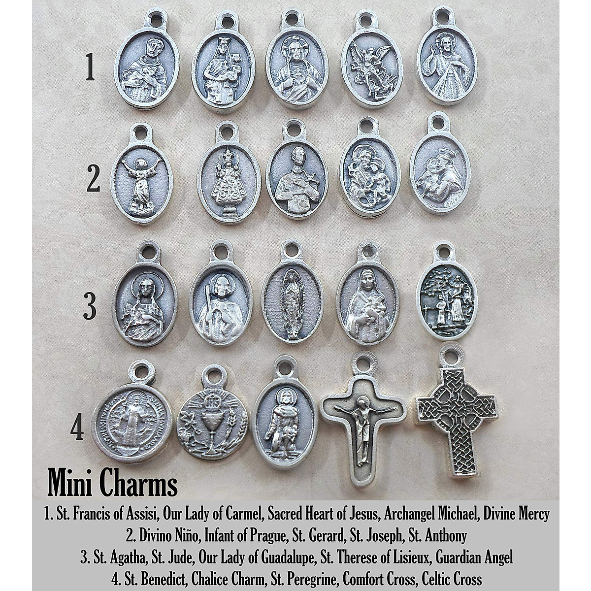 St. Margaret of Castellos Bracelet, Patron Saint Italian Charm Jewelry, Confirmation Gift