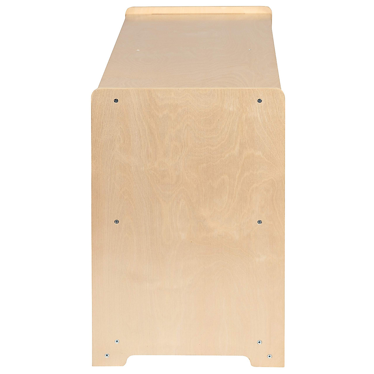 EMMA + OLIVER Wooden 5 Section School Classroom Storage Cabinet for Commercial or Home Use