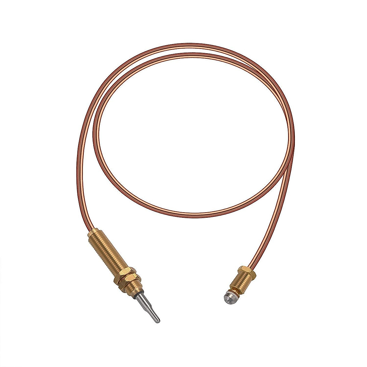 WADEO Bundle - 2 Items Low Pressure LPG Propane Gas Fireplace Fire Pit Flame Failure Safety Control Valve Kit - Fire Pit Igniter, Push Button Ignition Kit for Gas Grill, Heater, Fire Pit