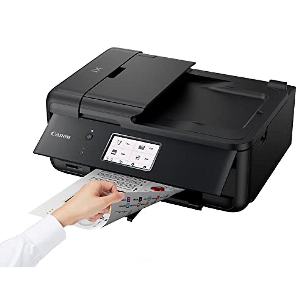Canon TR8620a All-in-One Printer Home Office | Copier |Scanner| Fax |Auto Document Feeder | Photo and Document | Airprint (R) and Android, Black