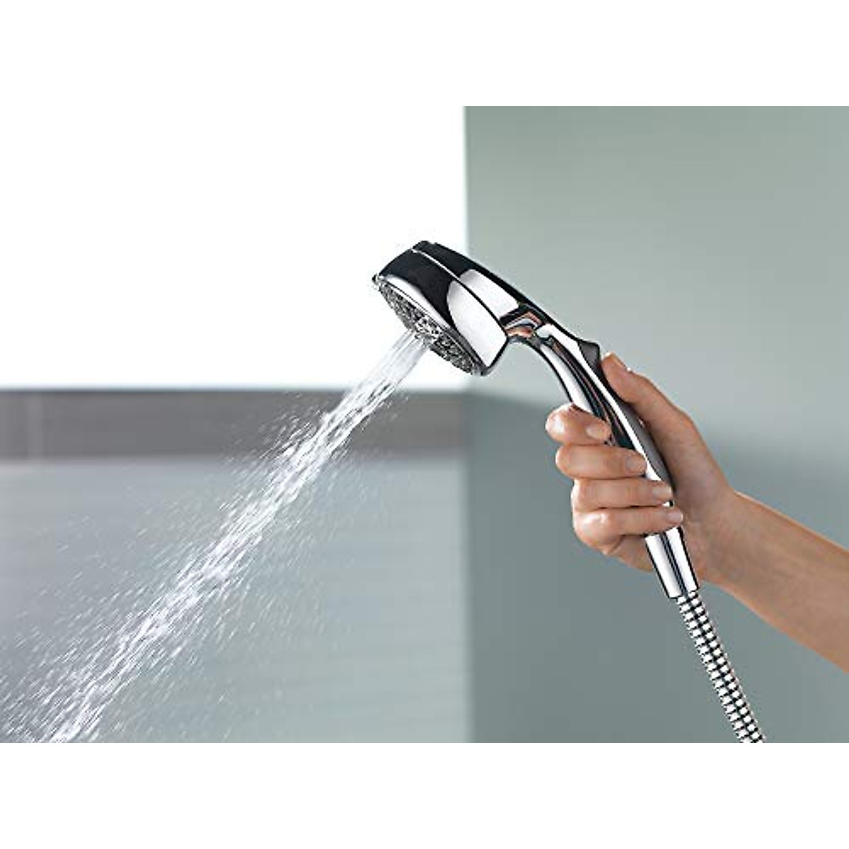 DELTA FAUCET 75701C 7-Setting Hand Shower, Chrome