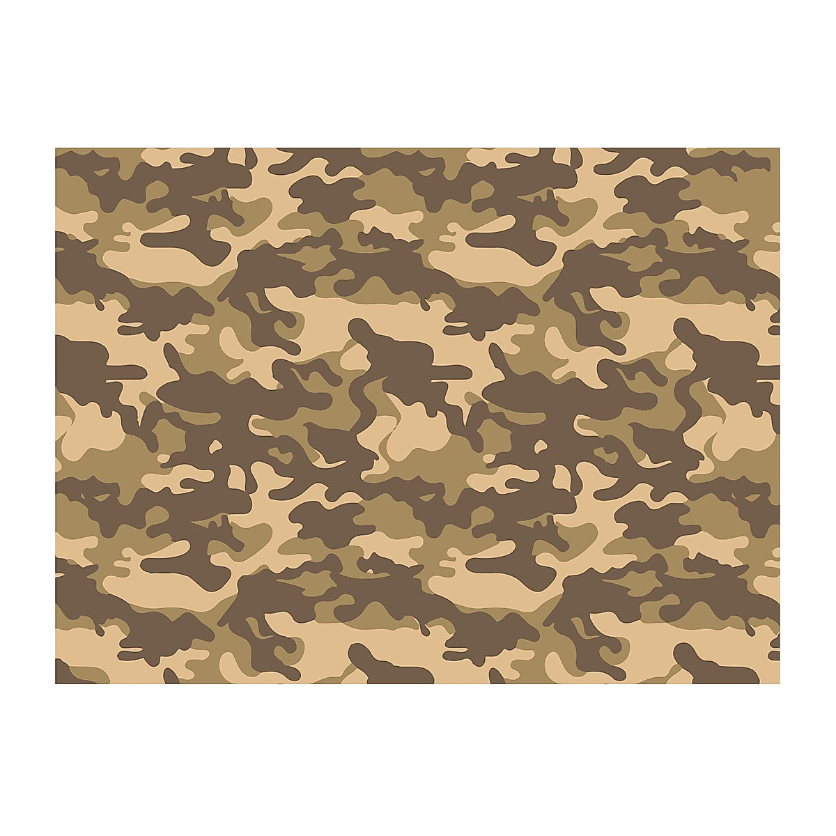 Lide Road Camo Wrapping Paper Set, 12 Sheets Army Wrapping Paper for Birthday Veterans Day 4 Style Green Blue Camouflage Gift Wrap for Veterans Day Paper Decorations 20'' x 27''
