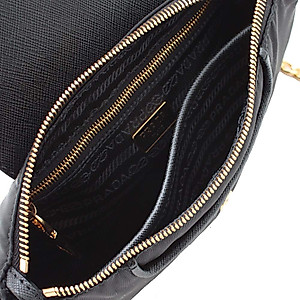 Prada Black Nylon Saffiano Crossbody