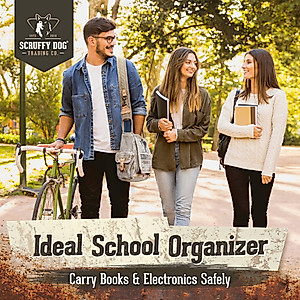 SCRUFFY DOG Crossbody Vintage Messenger Bag for Men and Women - Satchel Bag Men - Canvas Shoulder Bags - 13 inch