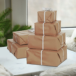 NEBURORA 60 Sheets Green Tissue Paper Bundles 120 Sheets Brown Tissue Paper for Gift Wrap Art Crafts DIY Birthday Father's Day Thanksgiving Christmas Halloween Wedding Decor