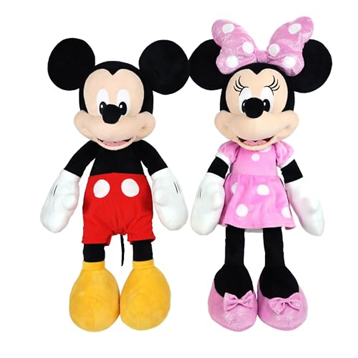 Disney Junior Mickey Mouse Jumbo 25-inch Plush Mickey Mouse, Stuffed Animals, Pretend Play, Kids Toys for Ages 2 Up by Just Play