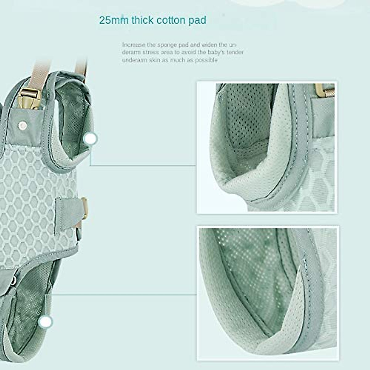 Baby Walking Harness - Handheld Kids Walker Helper - Toddler Infant Walker Harness Assistant Belt (Cherry Blosso mMesh)