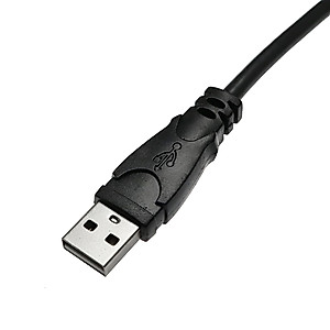 BAIRONG Black 9-Pin USB IDC Male Header to Single USB 2.0 Type A Male Cable 7.8 Inches