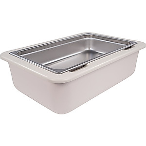 CFS CM104202 Coldmaster Full Size Insulated Cold Pan Holder, 24.1 Quart Capacity, 6" Deep, White