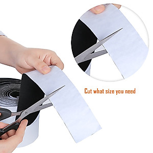 Pllieay 1 Pack Felt Tape in Self Adhesive, Polyester Felt Tape Furniture Felt Strips 1.96 inch x 0.04 inch x 14.7 feet for Furniture and Hard Surfaces