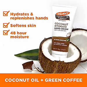 Palmer's Coconut Oil Formula Moisturizing Hand Cream,, 3.4 Ounce