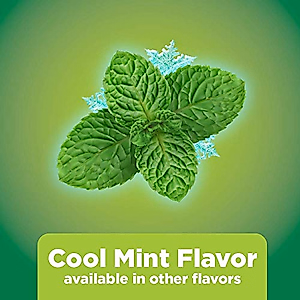 Amazon Basic Care Nicotine Polacrilex Coated Gum, 4 mg (Nicotine), Cool Mint Flavor, Stop Smoking Aid, 20 Count