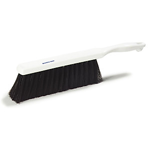 SPARTA 4048100 Flo-Pac Plastic Handle Counter/Bench Brush, Polyester Bristles, 8" Brush Length, 13" Overall Length