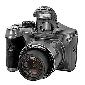 Polaroid 18MP Bridge Camera w/ 8GB SD Card Case and Tripod