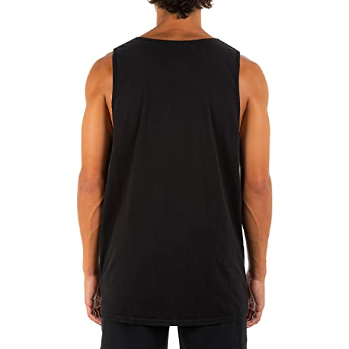 Hurley Men's Everyday Washed One and Only Solid Tank, Black, Medium