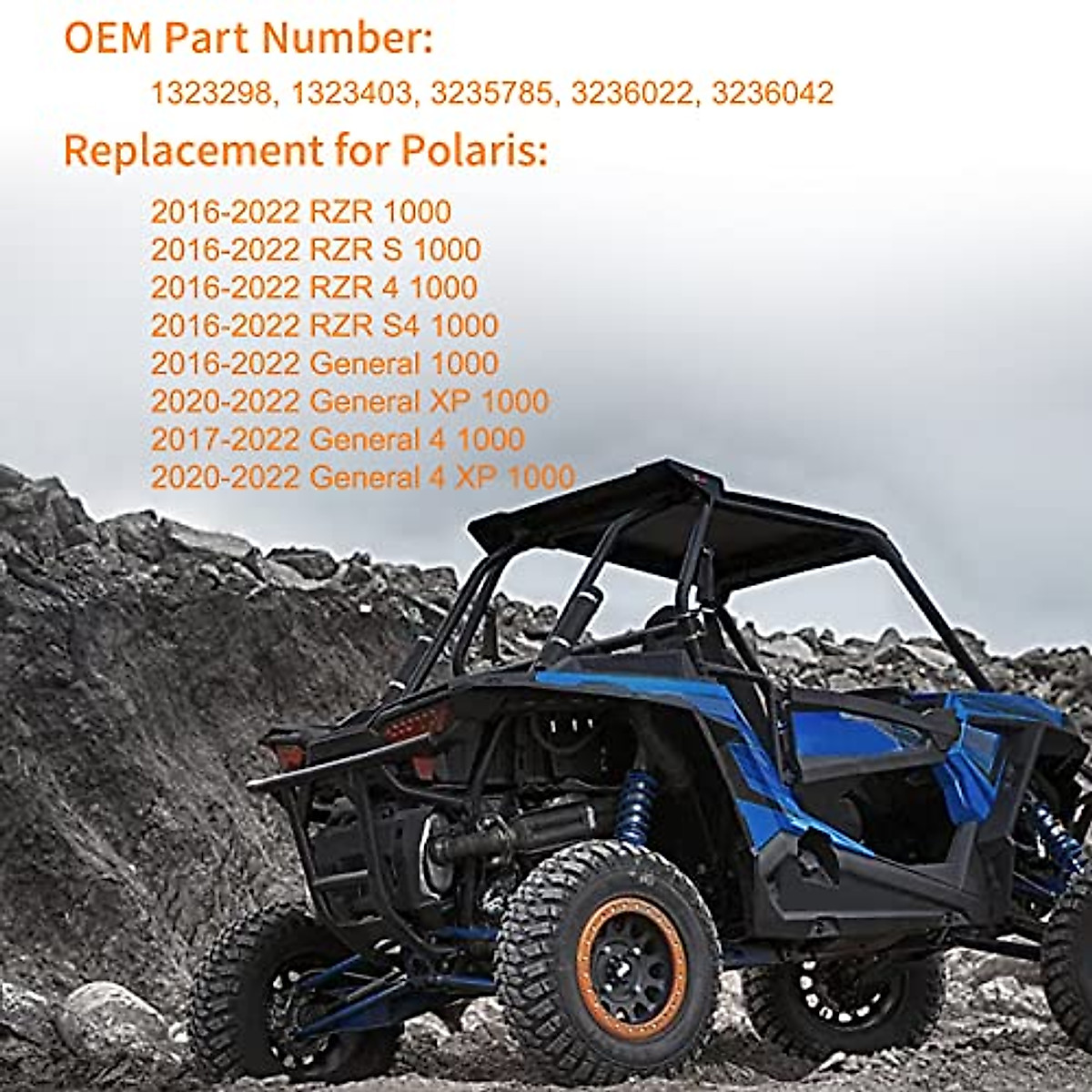 Secondary Driven clutch Compatible with 2016-2022 Polaris RZR RZR-S RZR-4 RZR-S4 General 1000