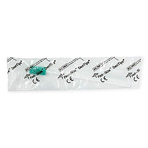 Medline Dentips Disposable Oral Swabsticks, Adult Mint Treated, Green, 500 Count